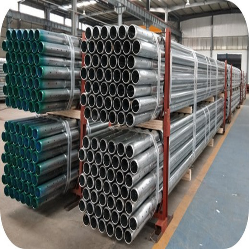 Solar Tracking System Solar Steel Structure Ground Piles / Purlins ...