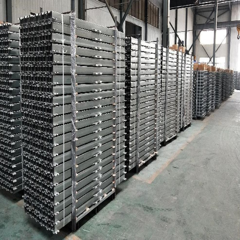 Solar Tracking System Solar Steel Structure Ground Piles / Purlins ...