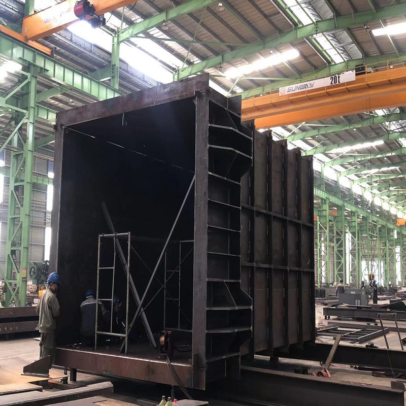 OEM Boiler Steel Structure Fabrication for Dust Collector Clean Box Air ...