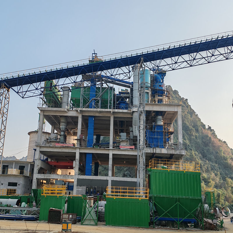 Galvanized Steel Structure Fabrication for Cement Grinding Stacker ...