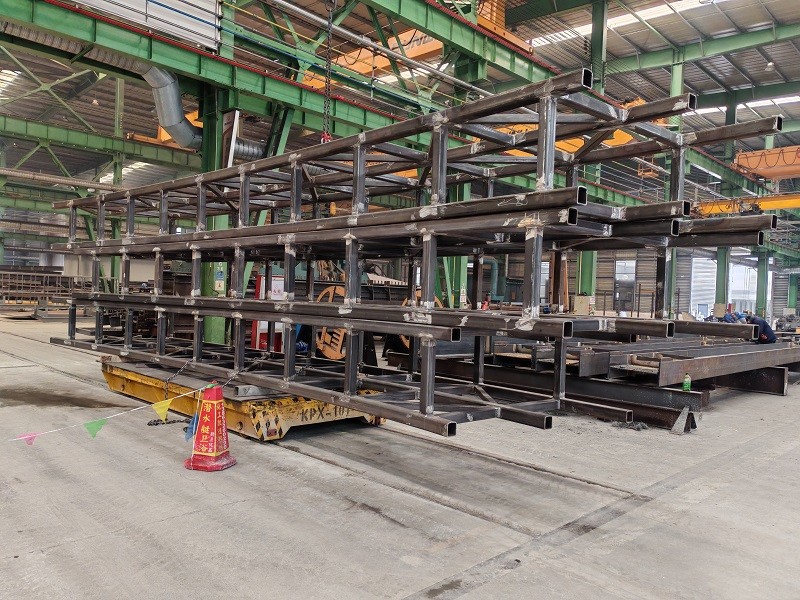 Long Span Structural Steel Roof Truss Systems For Industrial Warehouses ...