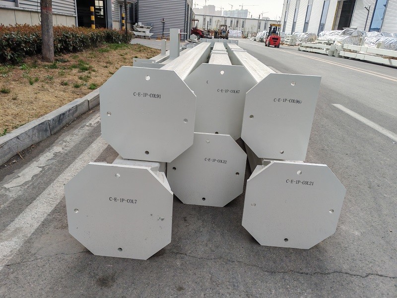 Painting / HDG Steel Structure Workshop Precision Engineering For ...