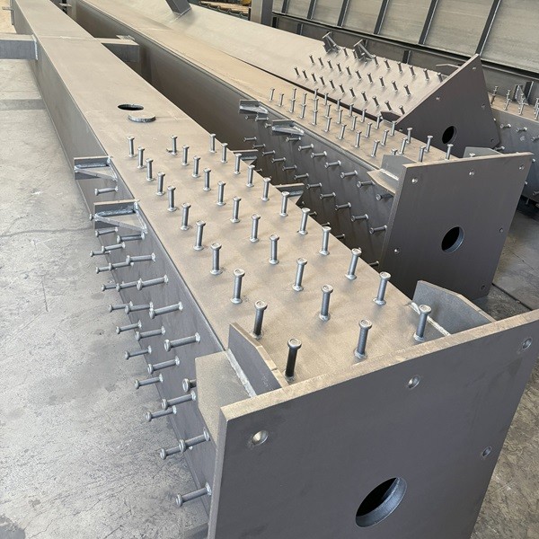 High Load Bearing Capacity Box Column Steel Stucture Customized For ...