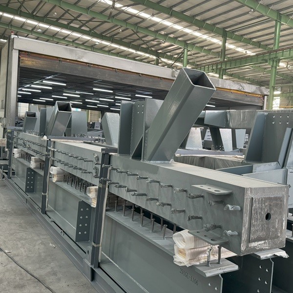 High Load Bearing Capacity Box Column Steel Stucture Customized For ...