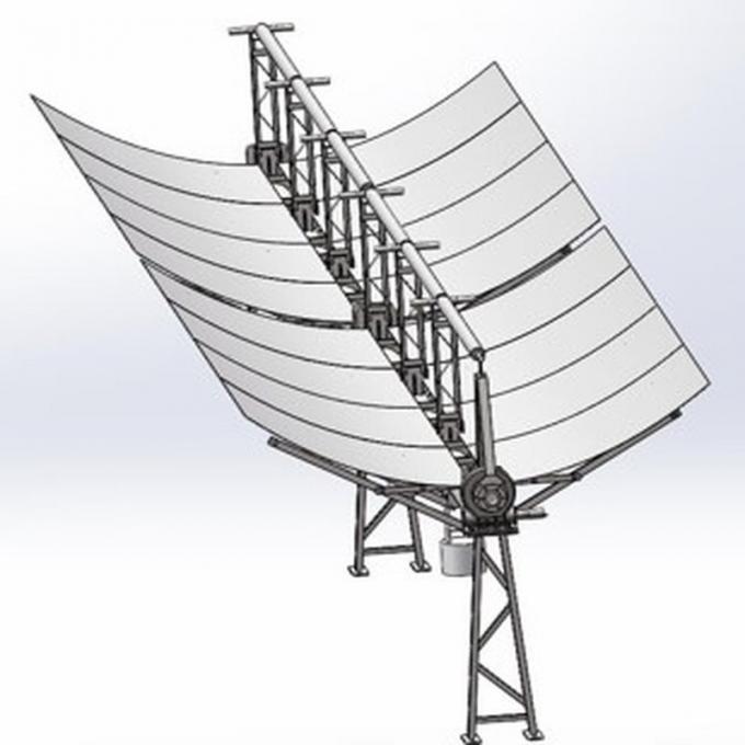 Solar Tracking System Solar Steel Structure Ground Piles / Purlins ...
