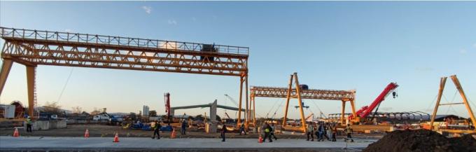 Bridge Crane Support Heavy Steel Fabrication Gantry Crane Frame Structure